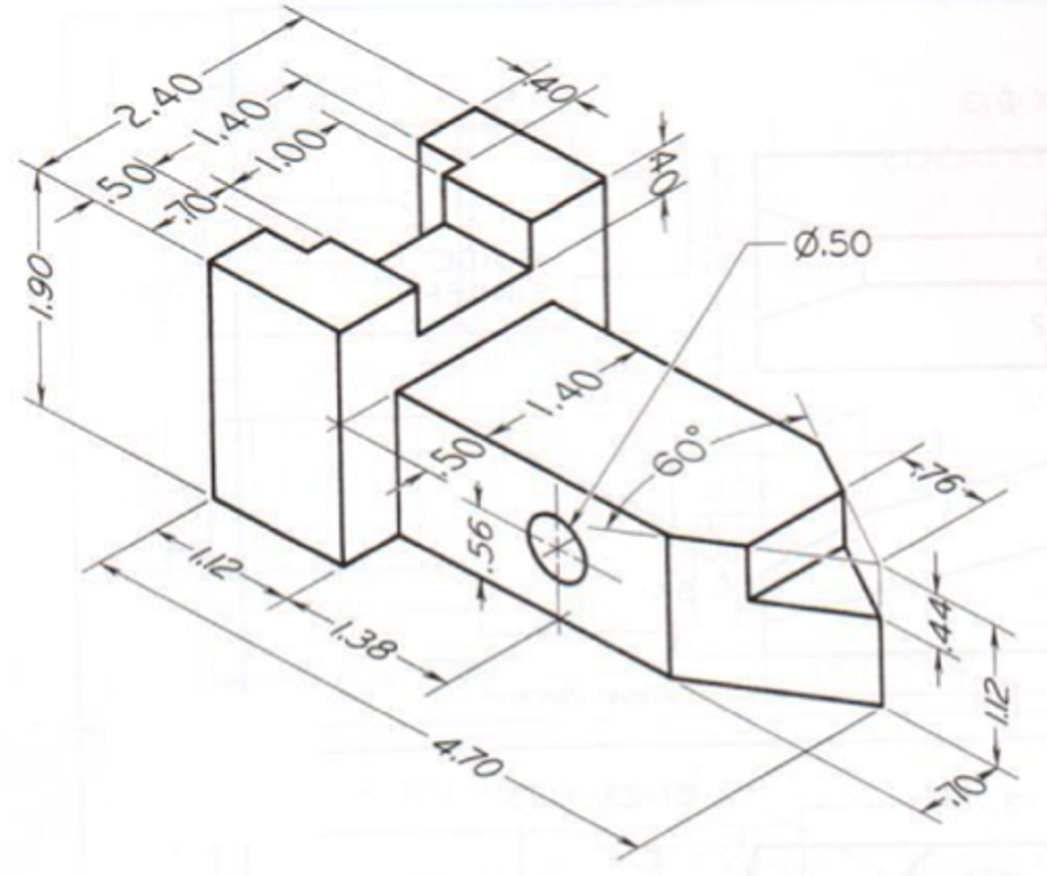 Isometric Drawings With Dimensions