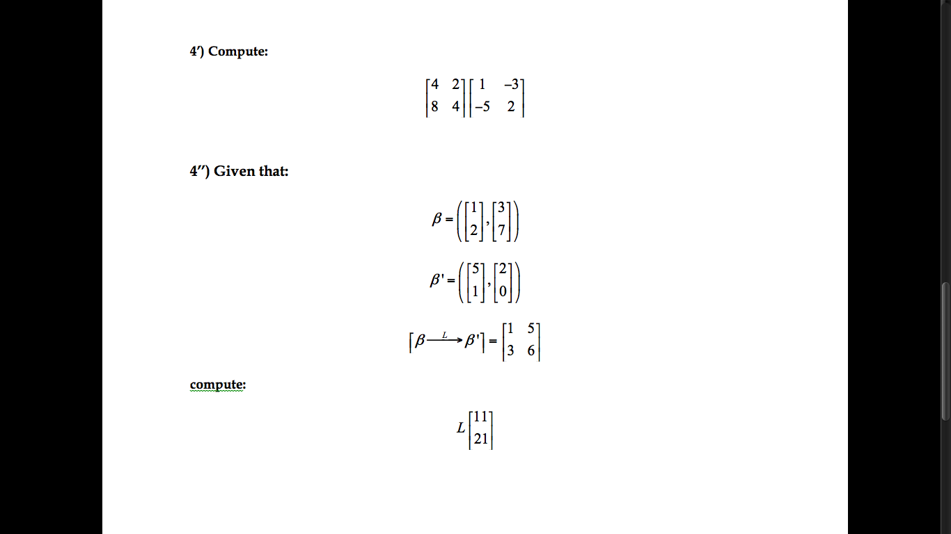 4 4 2 8 4 1 3 5 2 4 Given That B 1 2 Chegg