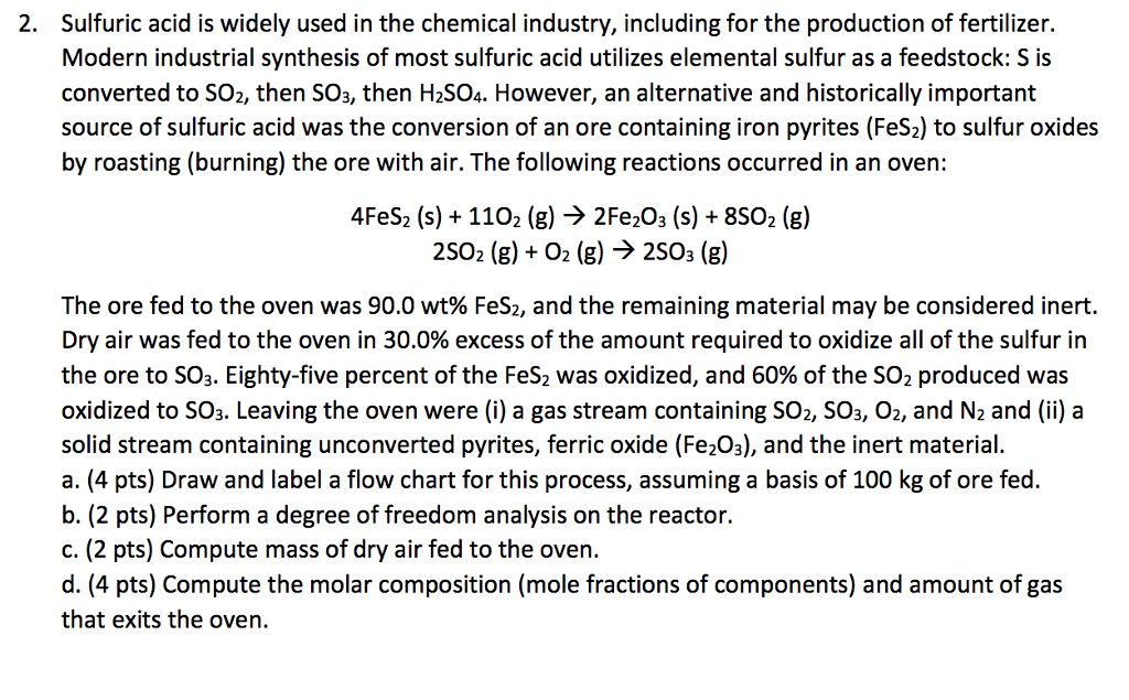 Uses Of Sulphuric Acid In Fertilizers