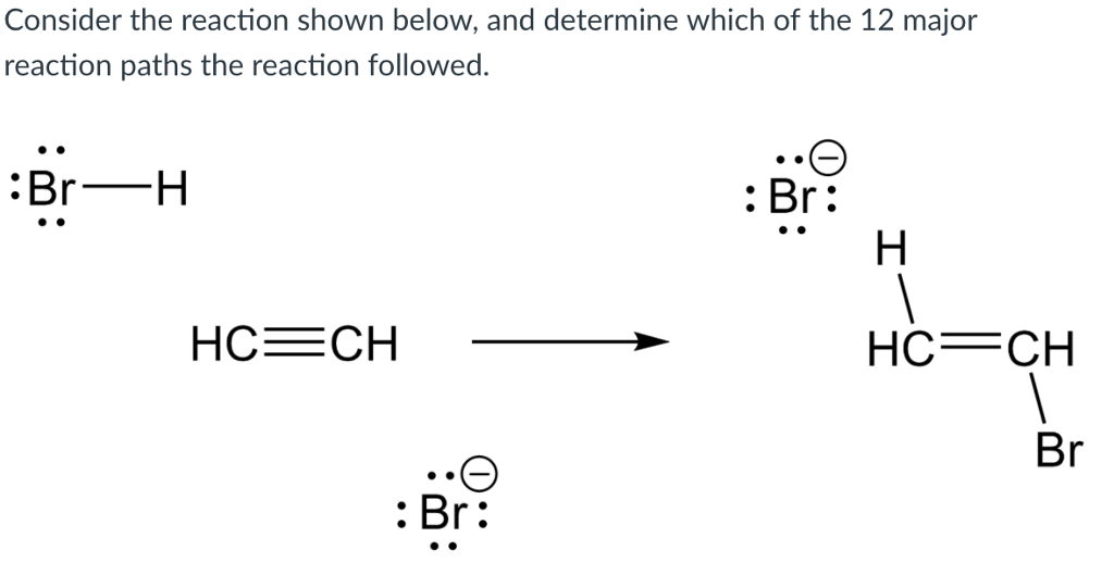 Solved Consider the reaction shown below, and determine | Chegg.com