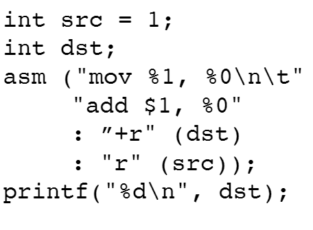 Solved I am trying to understand three examples for inline | Chegg.com