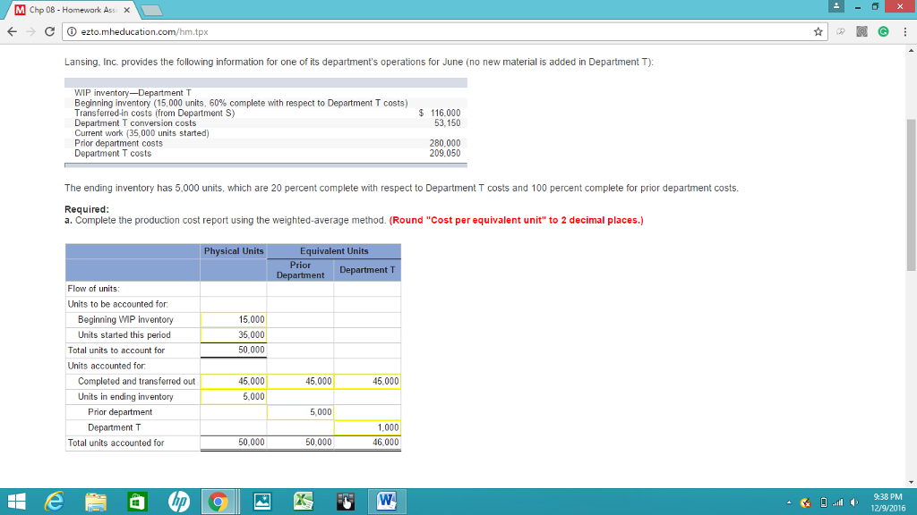 Solved Second chart | Chegg.com