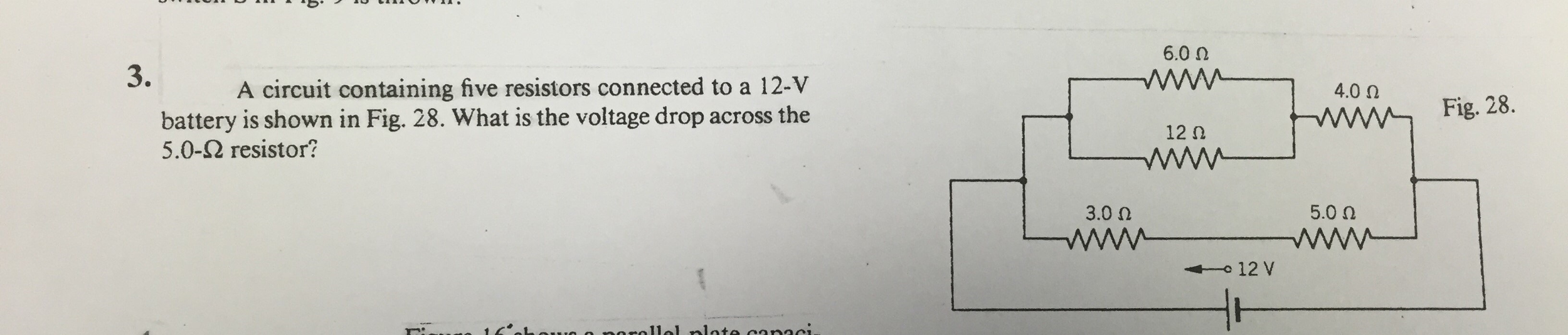 Solved A circuit containing five resistors connected to a | Chegg.com