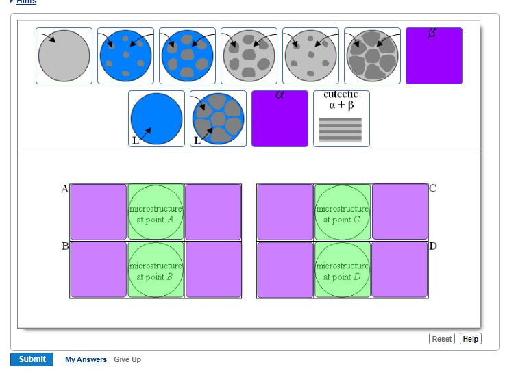 Part B- Eutectic mixture Consider the cooling of a | Chegg.com