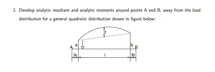 2. Develop analytic resultant and analytic moments | Chegg.com