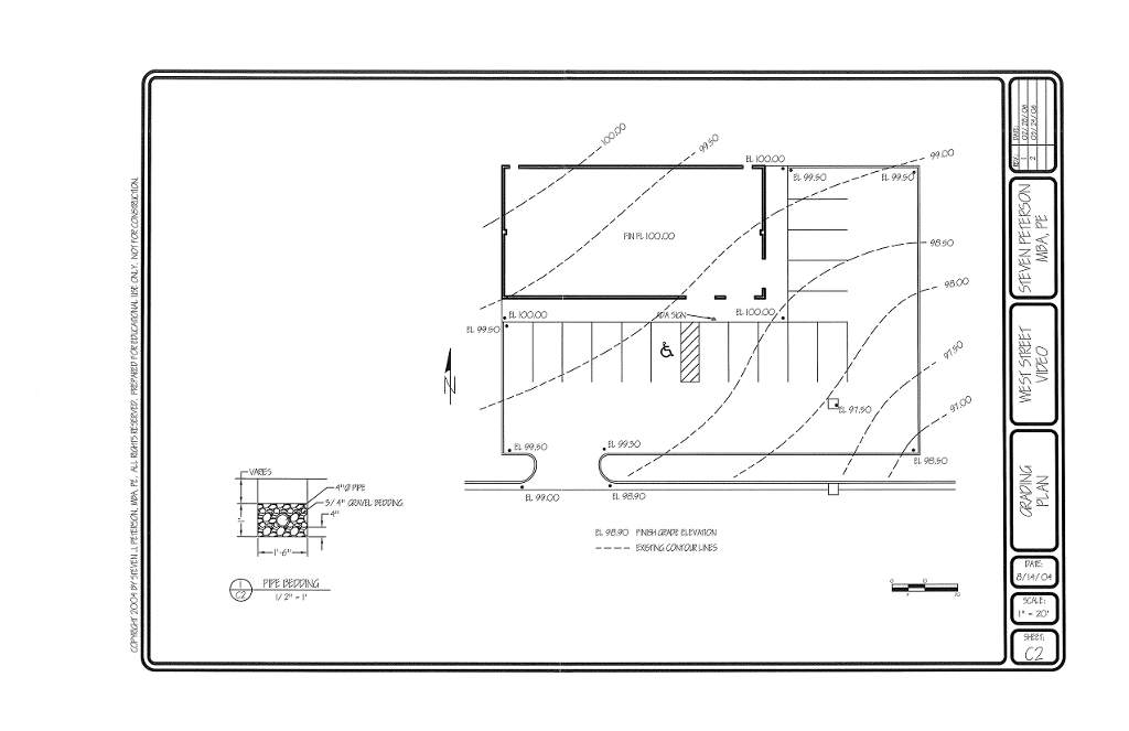 Find the Volume of cut and fill for the plan provided | Chegg.com