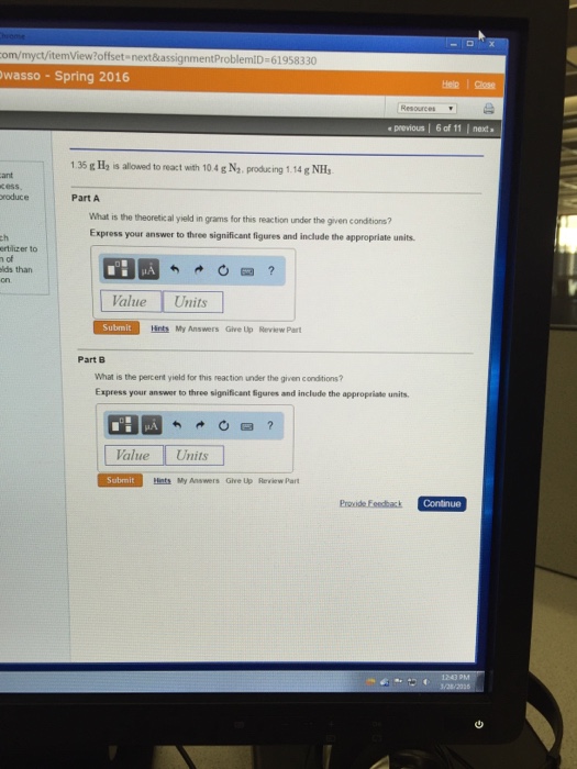 Solved What is the theoretical yield in grams for this | Chegg.com