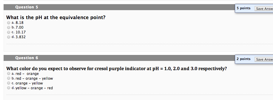 Solved Distinguish between the endpoint and the equivalence | Chegg.com