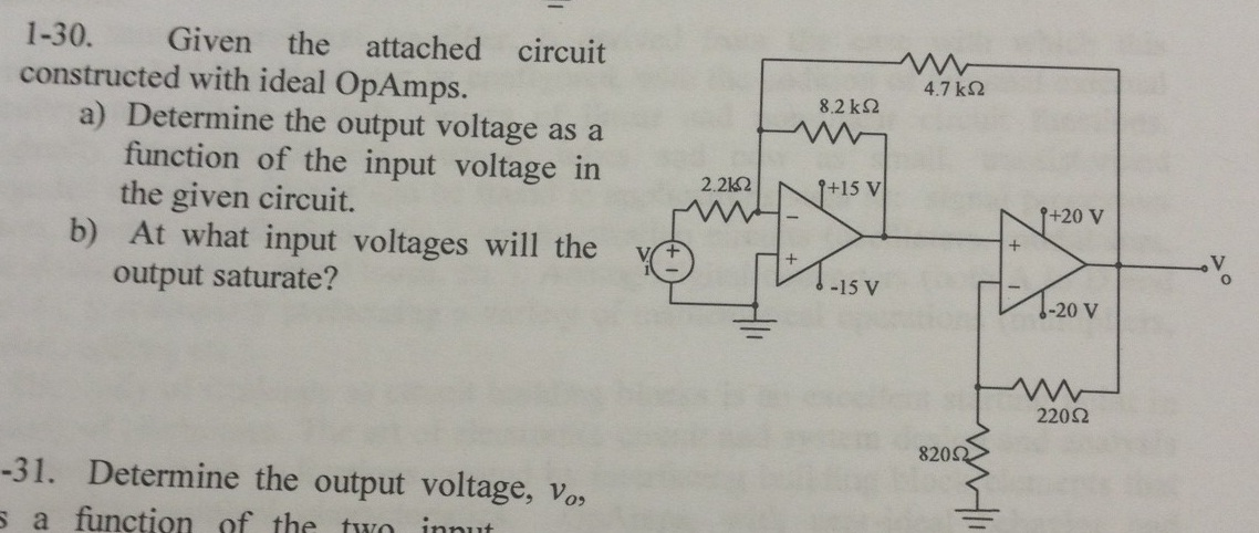 Solved Given the attached circuit constructed with ideal | Chegg.com