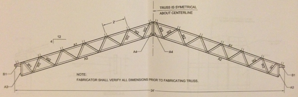 Please calculate the Dead load for the roof | Chegg.com