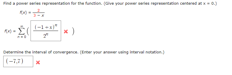 Solved Find a power series representation for the function. | Chegg.com