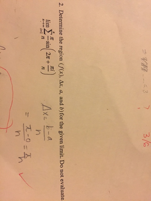 Solved Determine The Region F X Deltax A And B For The