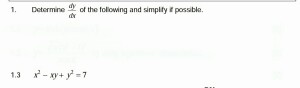 Solved Determine dy/dx of the following and simplify if | Chegg.com