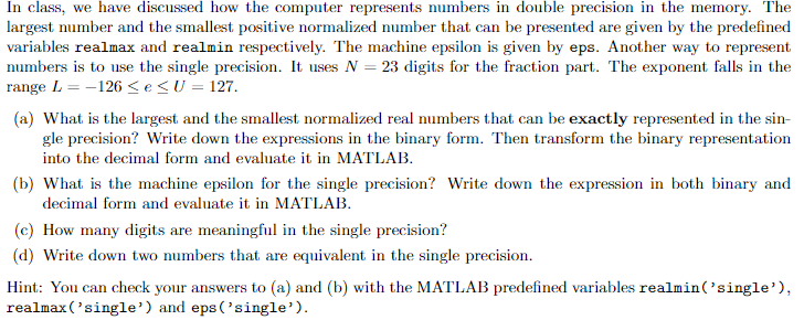 Solved In class, we have discussed how the computer | Chegg.com