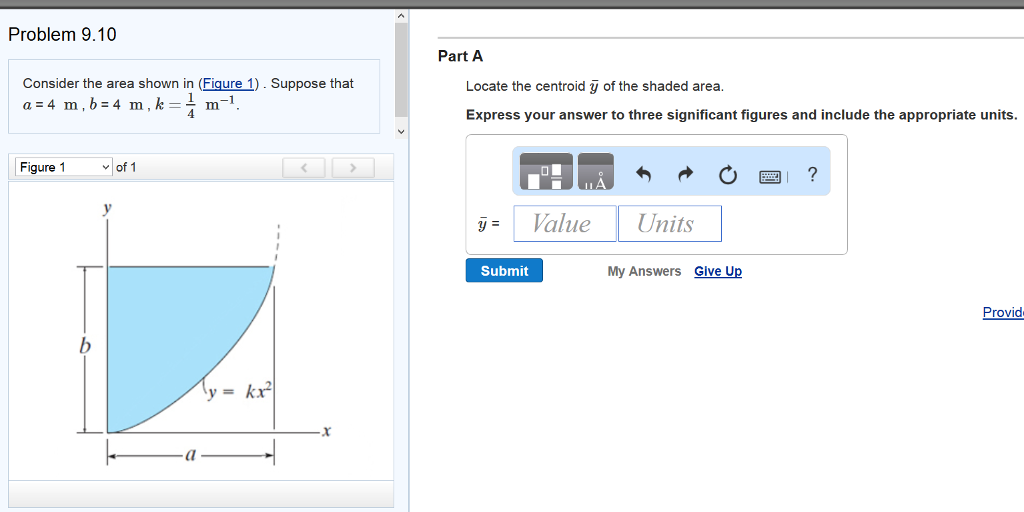 Solved Consider The Area Shown In Figure 1 Suppose That A