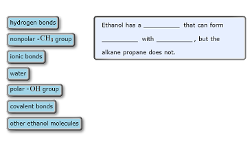 Solved hydrogen bonds nonpolar -ClH group ionic bonds | Chegg.com