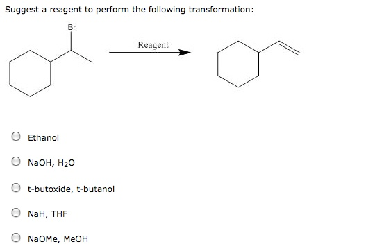 Solved Suggest a reagent to perform the following | Chegg.com