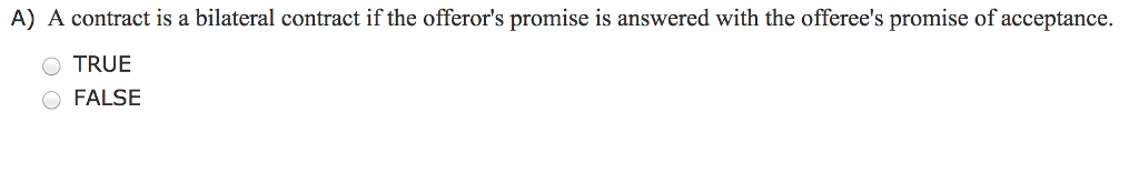 A) If one of the parties to a contract can enforce | Chegg.com