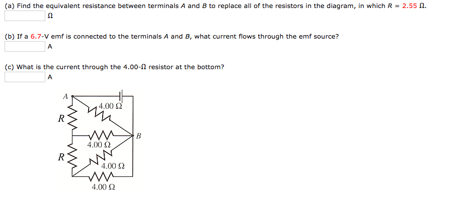 Solved (a) Find the equivalent resistance between terminals | Chegg.com
