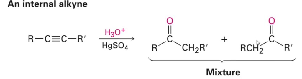 Solved I'm confused what the bottom HgSO4 or any other | Chegg.com