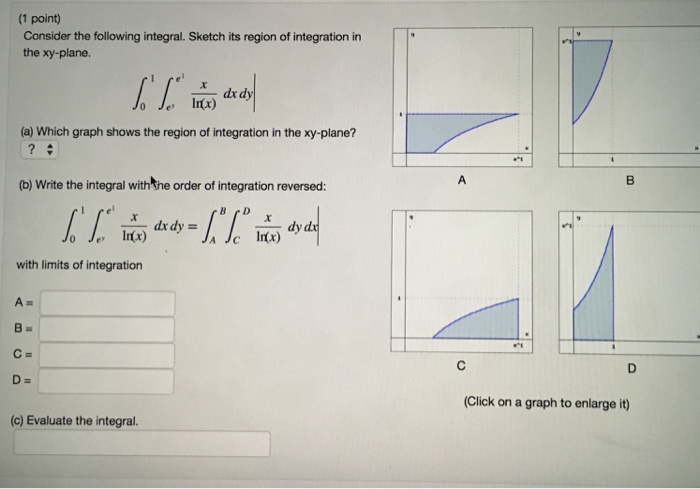 Solved Consider the following integral. Sketch its region of | Chegg.com