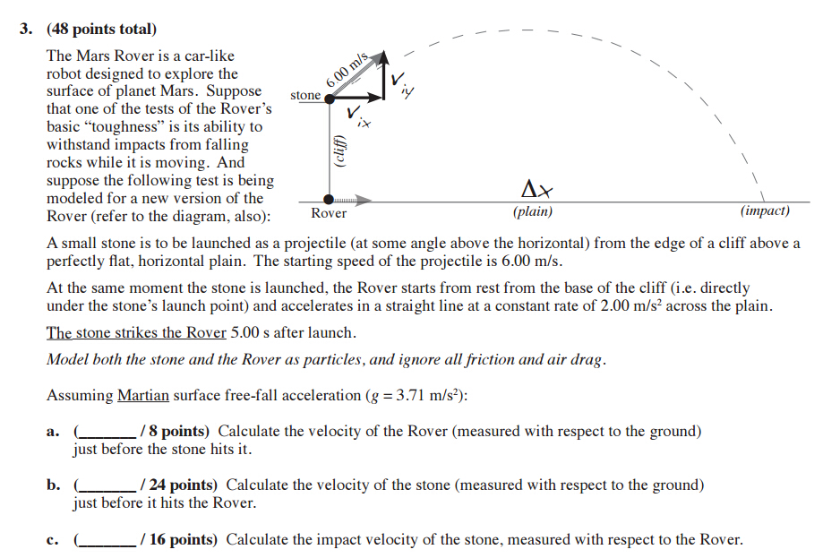 Solved The Mars Rover is a car-like robot designed to | Chegg.com