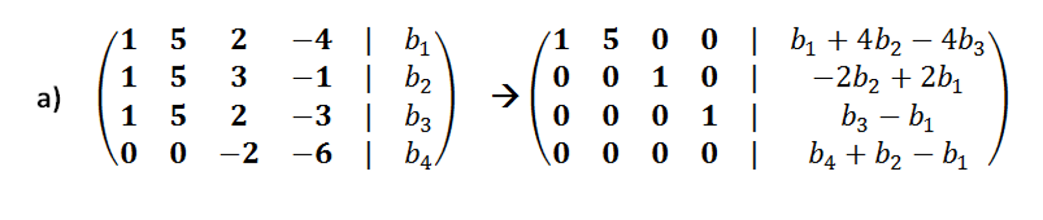 Solved Linear algebra problem about solving Ax=b I | Chegg.com