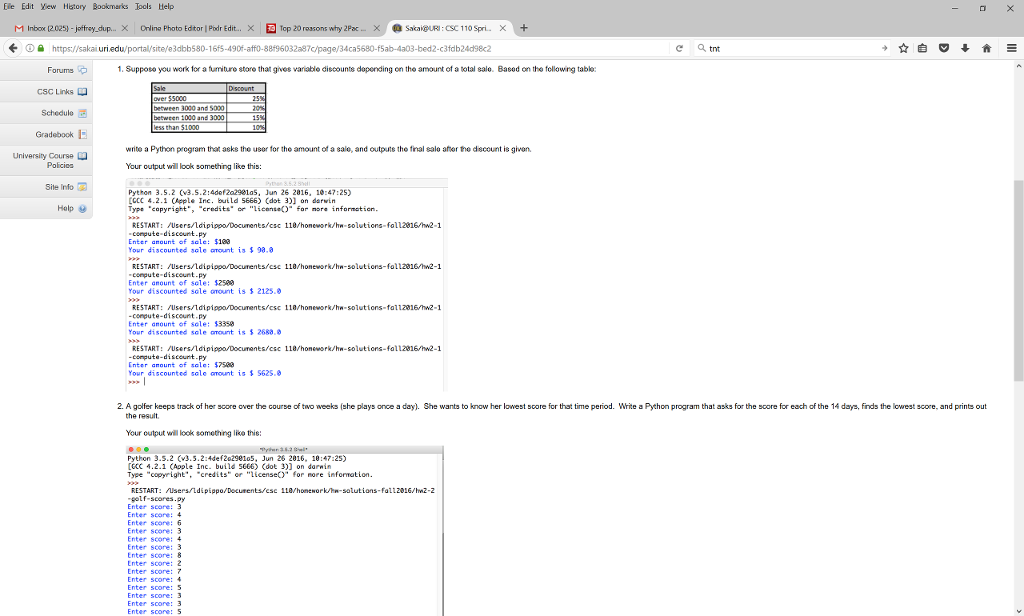 Solved Eile Edit Yew Hbtory Bookmarks bols Help M Inbox | Chegg.com