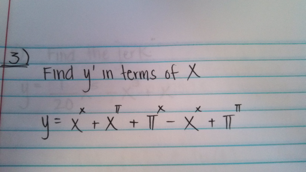 Solved ** Find Y' in terms of X** PLease Show Detailed | Chegg.com