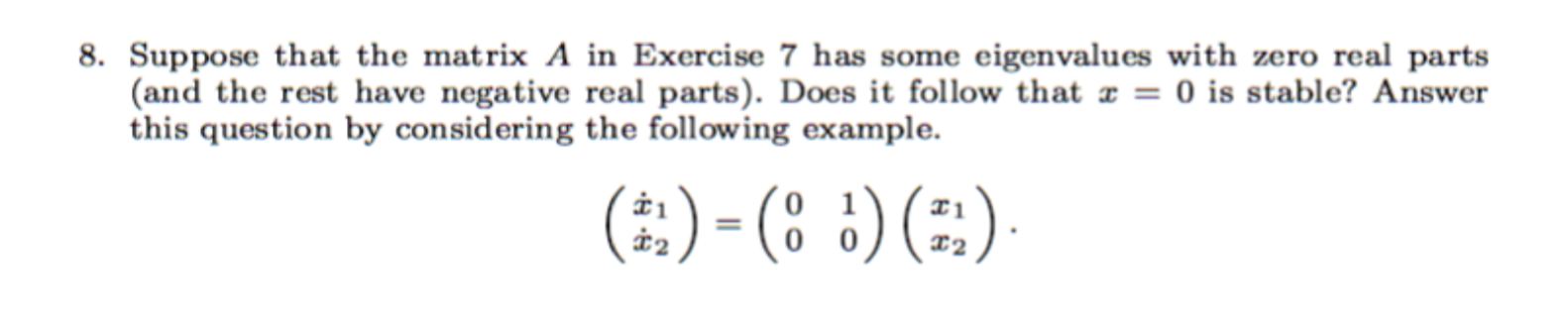 Solved Introduction to Applied Nonlinear Dynamical System, | Chegg.com