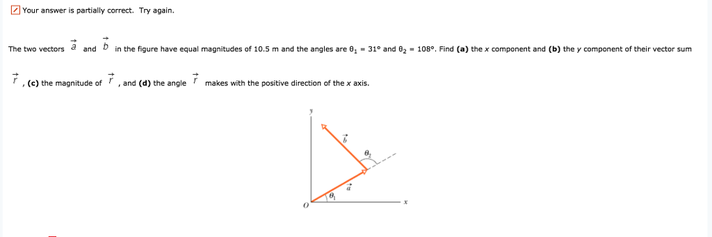 Solved Your Answer Is Partially Correct Try Again The Two