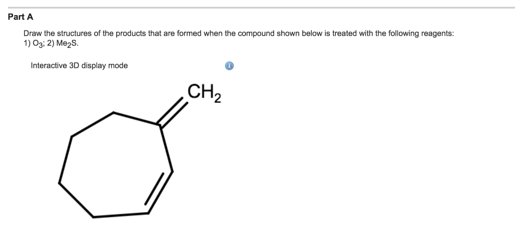 Solved Part A Draw the structures of the products that are | Chegg.com