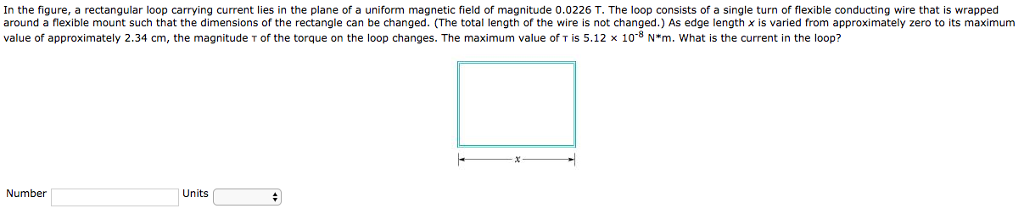 Solved In the figure, a rectangular loop carrying current | Chegg.com