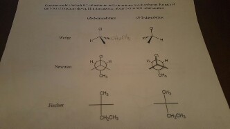 Solved construct models for both r-2-chlorobutane and it's | Chegg.com