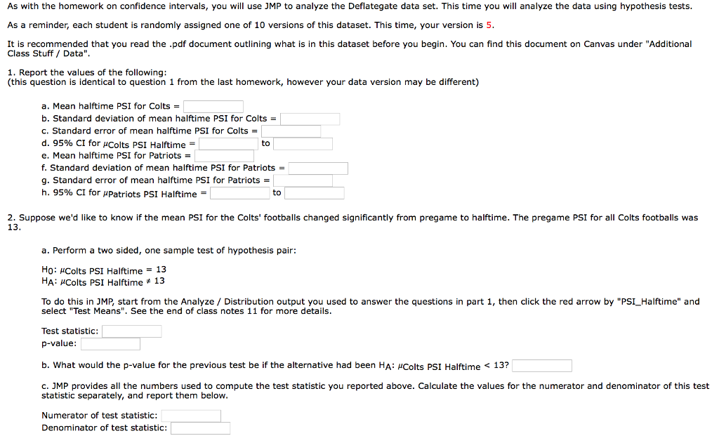 As with the homework on confidence intervals, you | Chegg.com