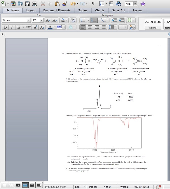 Solved Home Layout Document Elements Tables Charts SmartArt | Chegg.com