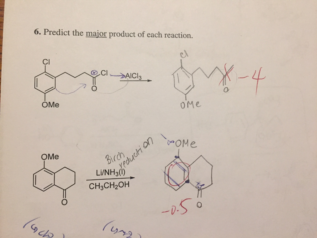 Solved: Predict The Major Product Of Each Reaction. | Chegg.com