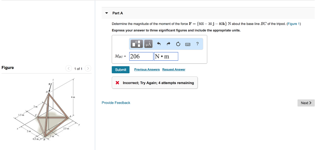 Solved PartA Determine the magnitude of the moment of the | Chegg.com Solved PartA Determine the magnitude of the moment of the | Chegg.com