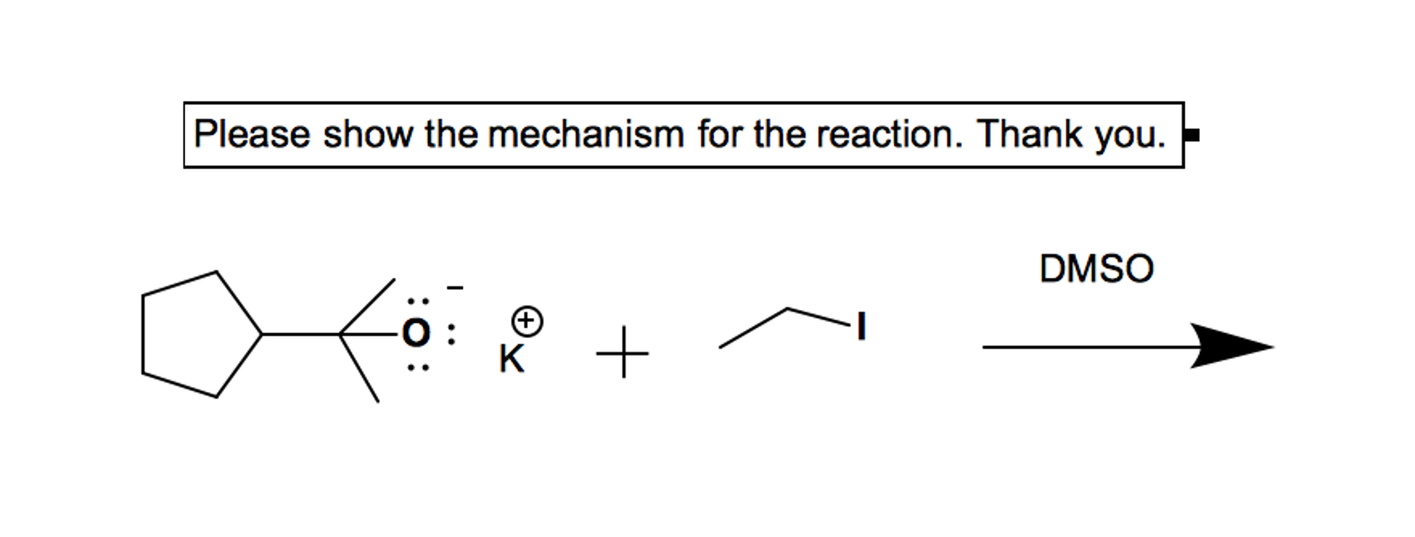 Solved Please show the mechanism for the reaction. Thank | Chegg.com
