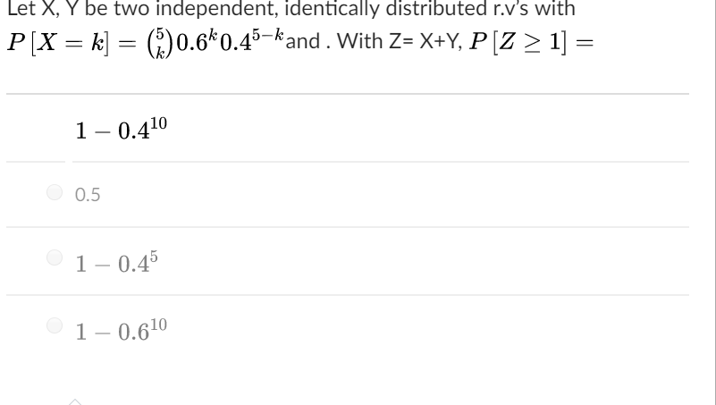 Solved Let X, Y be two independent, identically distributed | Chegg.com