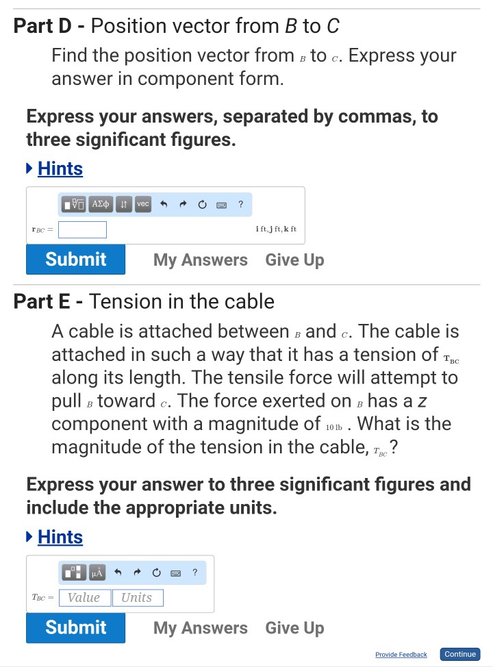 Solved ltem 2 Learning Goal: To find a position vector | Chegg.com