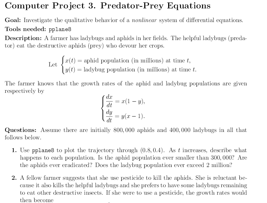 Matlab Help I Have No Idea How To Solve This Ple 