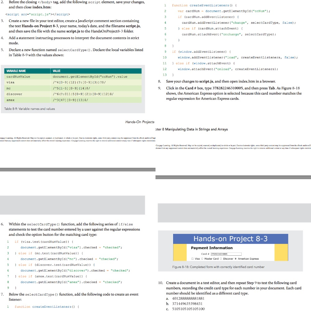 Solved In The Following Java Script Code Follow The