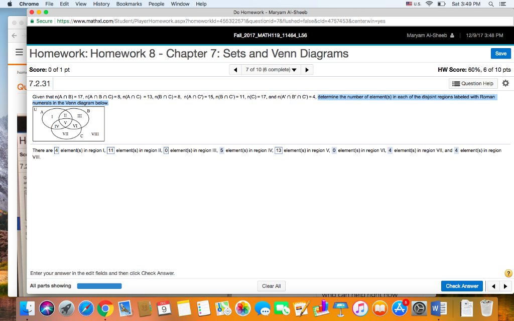 Solved i Chrome File Edit View History Bookmarks People | Chegg.com