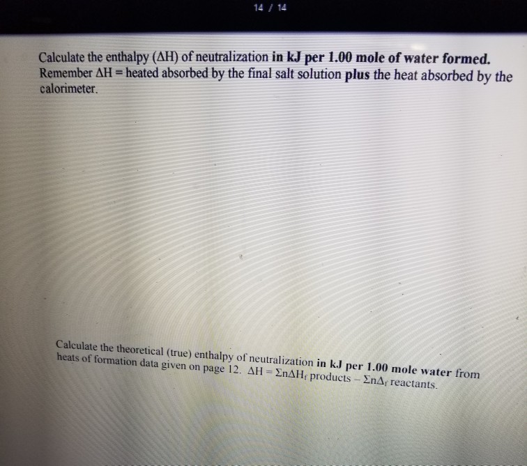 Calculate the % error between the two results. % | Chegg.com