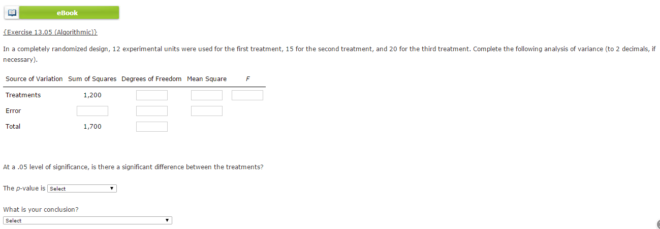 Solved {Exercise 13.05 (Algorithmic)} In a completely | Chegg.com