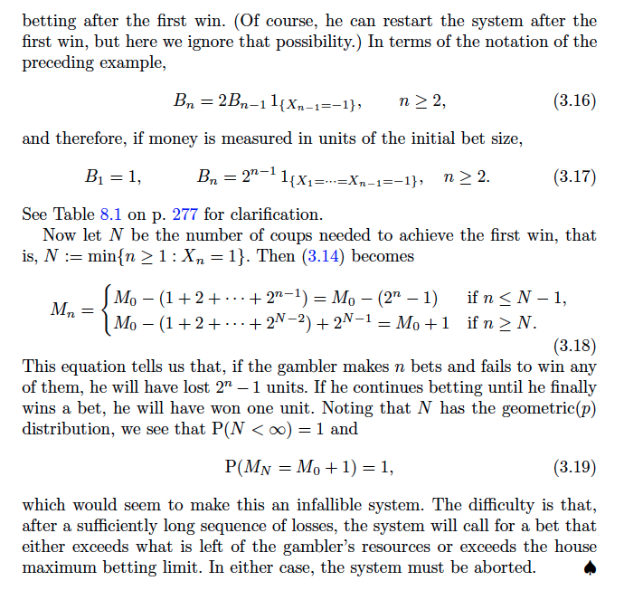 Solved 3.15. Borel's martingale. Consider the generalization | Chegg.com