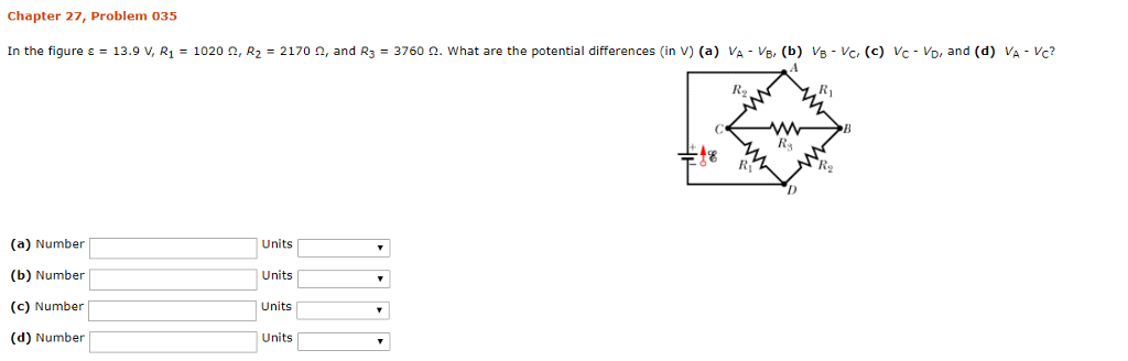 Solved Chapter 27, Problem 035 In the figure ? = 13.9 V, R1 | Chegg.com Solved Chapter 27, Problem 035 In the figure ? = 13.9 V, R1 | Chegg.com