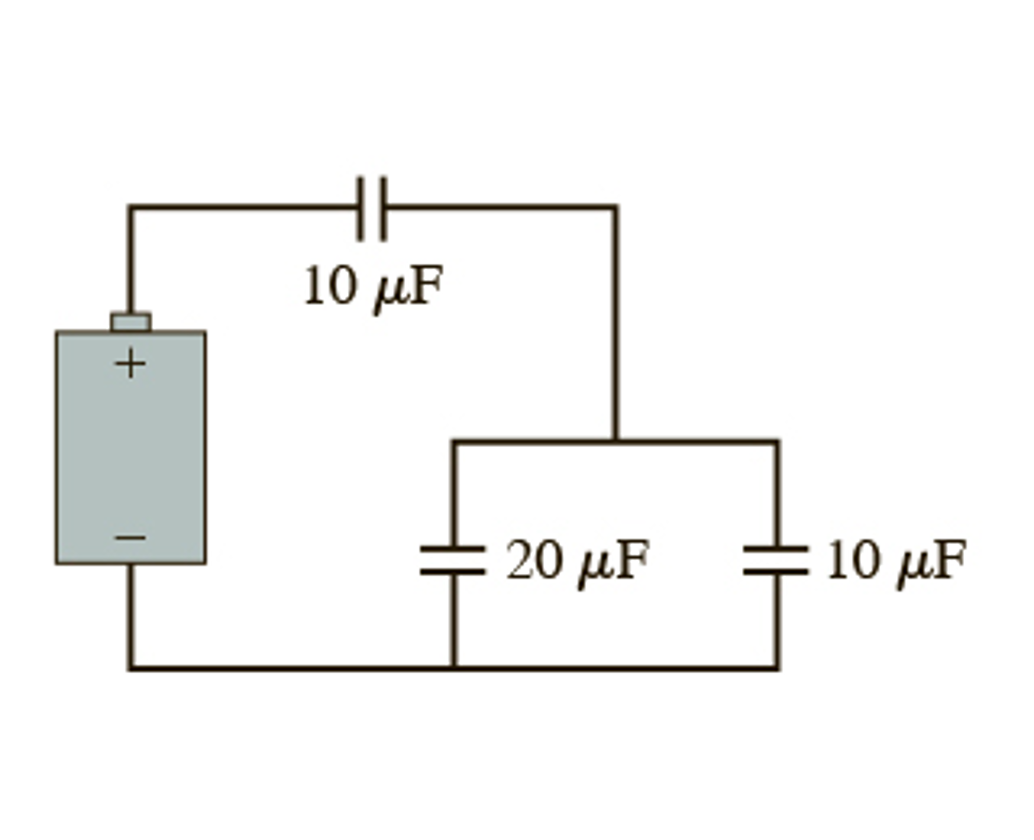 Solved What Is The Equivalent Capacitance Of The Three