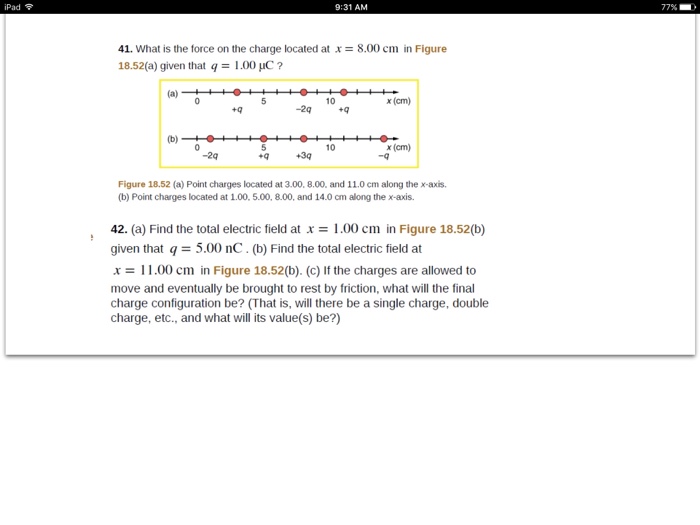 Solved What is the force on the charge located at x = 8.00 | Chegg.com